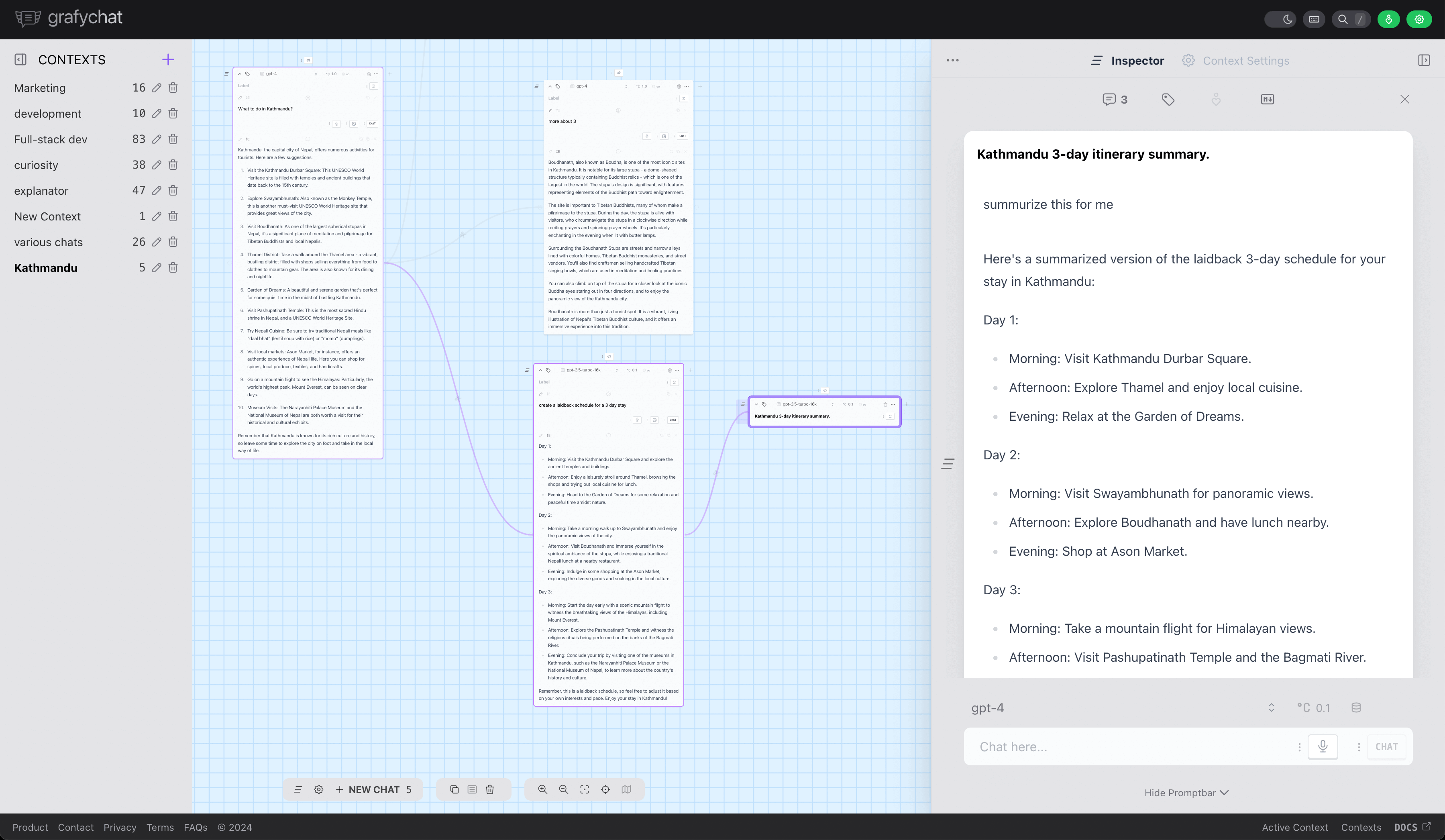 grafychat – All-in-one AI Chat Client